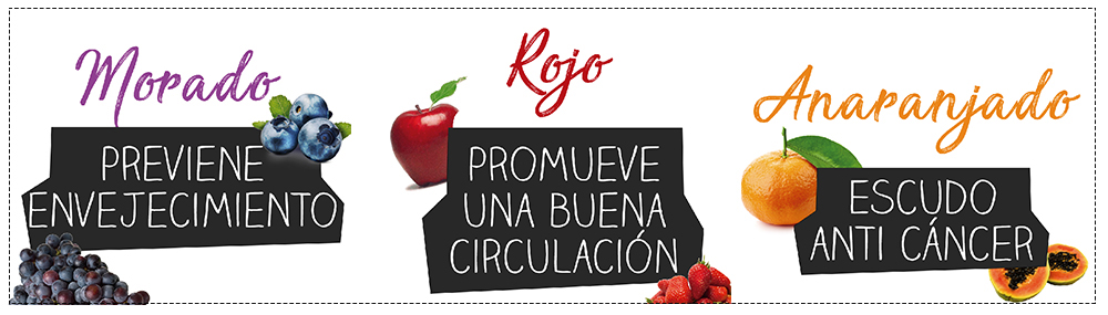 Los colores de la comida - Garpa Alimentación - Almacenamiento y ...